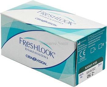 FreshLook Dimensions 6 линз купить в Москве за 3290 р.