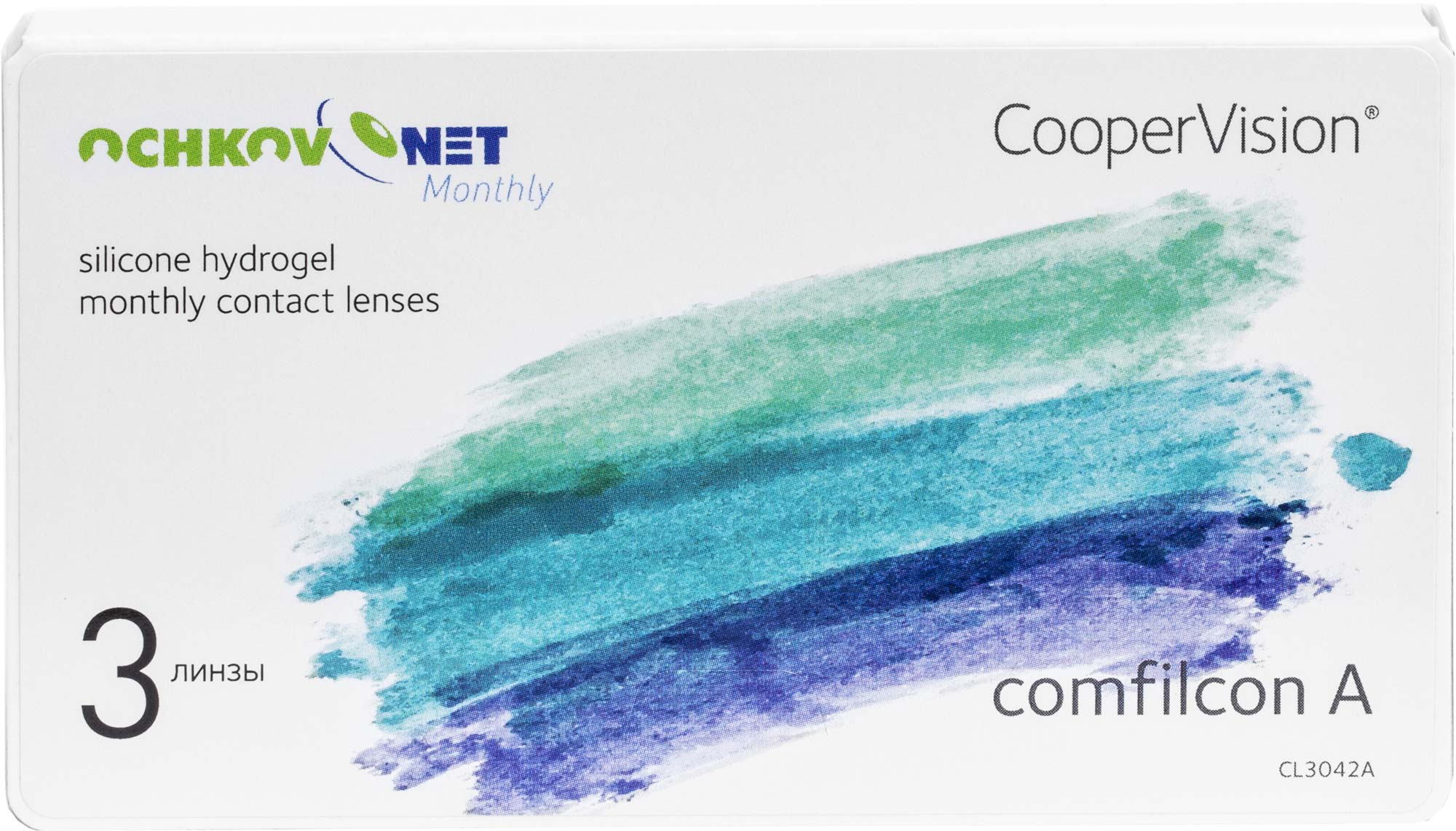 Ochkov.Net Monthly 3 линзы (поврежденная упаковка) купить в Москве за 1490 р.